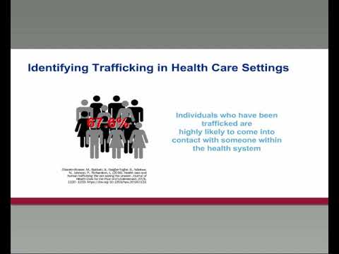 Human Trafficking Response: Resources for Health Care Professionals