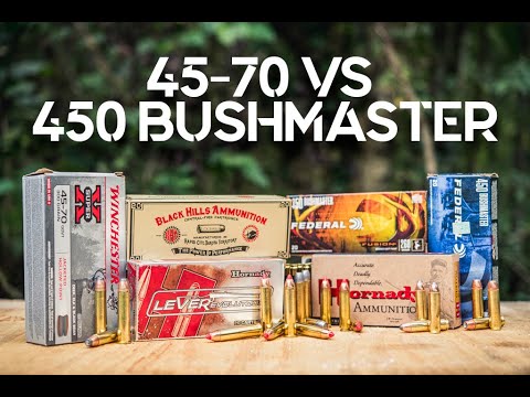 45-70 VS 450 Bushmaster (Pumpkin Shootout)