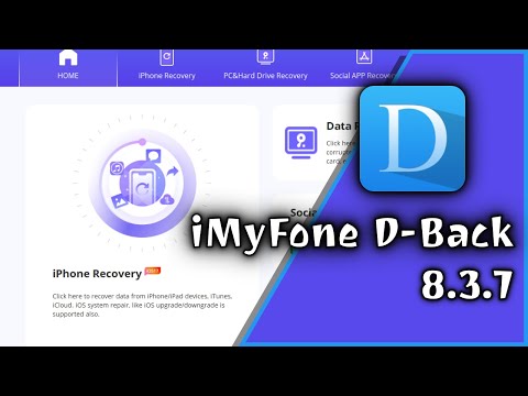 Free Download & Install iMyFone D-Back | iMyFone D-Back 2023 | Tutorial