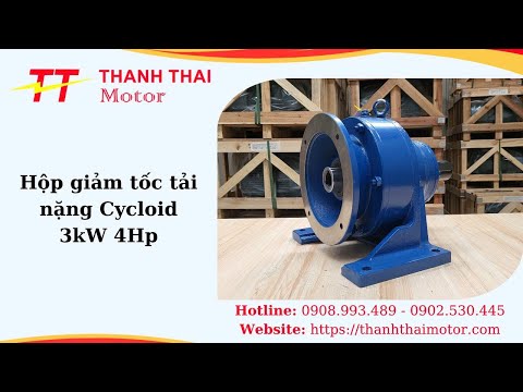 Hộp số giảm tốc Cycloid 3kW 4Hp - Thành Thái Motor