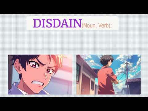 DISDAIN | Dictionary| Thesaurus| Vocabulary| Synonyms|Word| Meaning| English| Language|