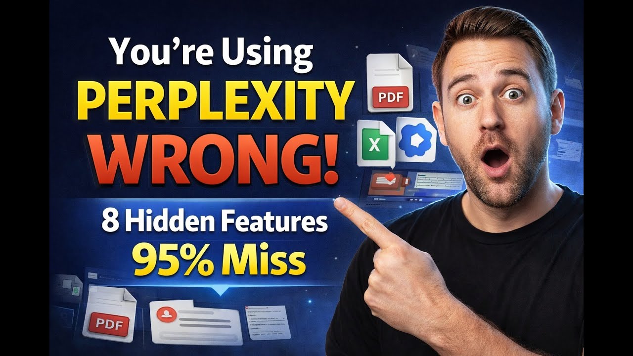 You’re Using Perplexity WRONG: 8 Hidden Features 95% Miss