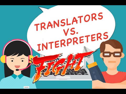 Should You be a #Translator or an #Interpreter? - What's the difference?