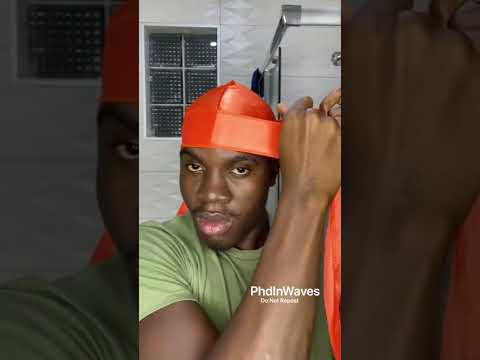 How To Tie 360 Waves Silky Durag