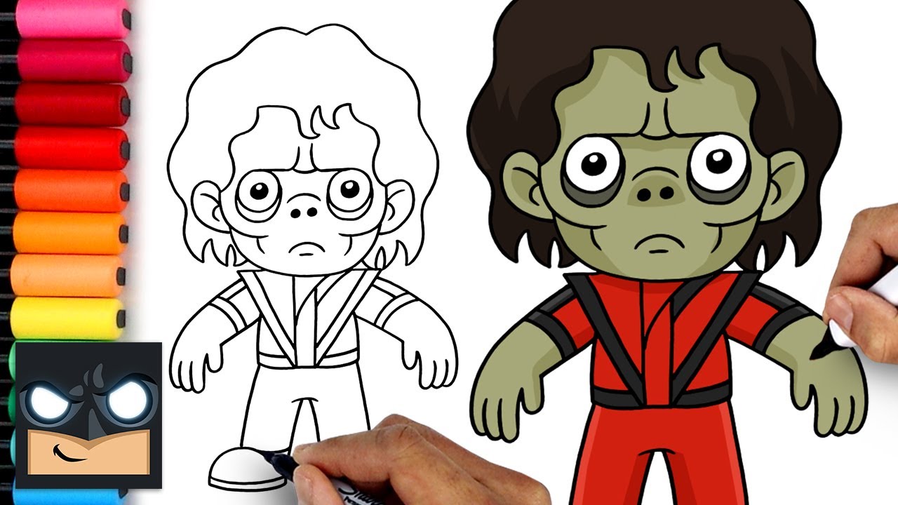 How To Draw Michael Jackson Thriller