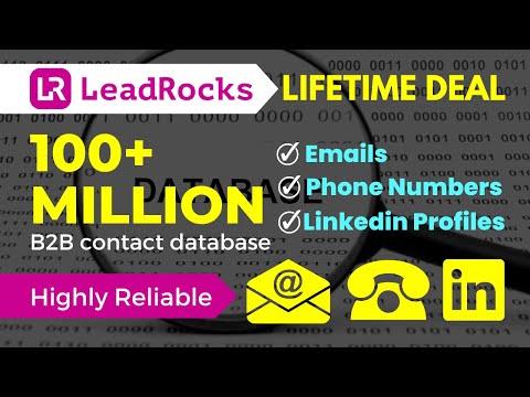 LeadRocks Lifetime Deal & Review: Your Solution For A Reliable B2B Contact Database!