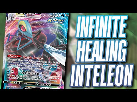 This INFINITE HEALING deck makes INTELEON VMAX impossible to KO! [Pokemon TCG Online]