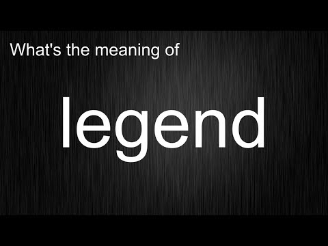No More Confusion! Explaining "legend" Meaning, Teaching You Standard British Pronunciation!