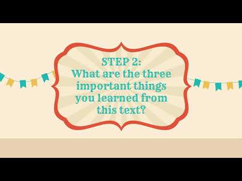 How to Find the Central Idea