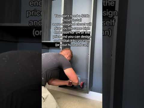 Look into modular closets for your dream closet! š