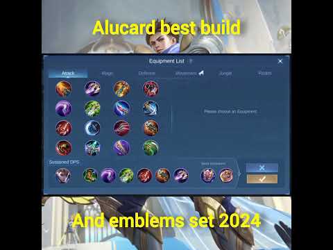 Alucard best build and emblems set 2024 #alucard #mlbb #bestbuild #emblems
