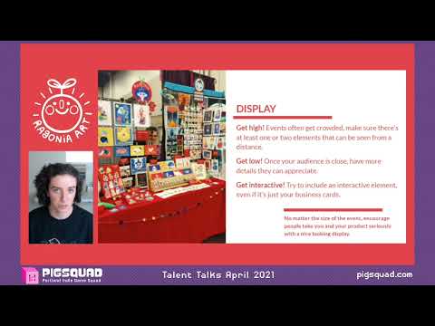How to Table at an Event with Ragon Dickard (PIGSquad Talent Talks April 2021)