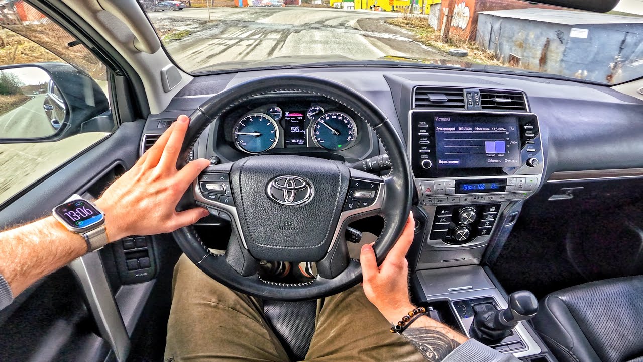 2020 Toyota Land Cruiser Prado 4.0 AT - POV TEST DRIVE
