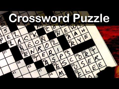 Crossword Puzzle 5 Start to Finish