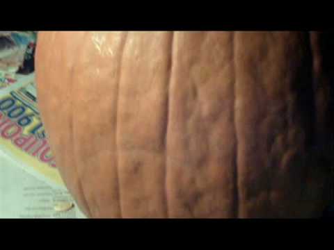 Carving A Jack Skellington Pumpkin