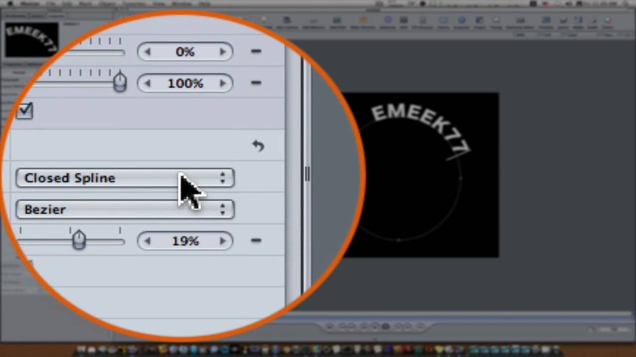 Motion 3 Tutorial: Text on a Path