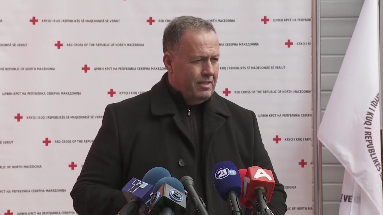 Мобилно оперативно возило за Црвениот крст како донација од Амбасадата на САД Канал 5