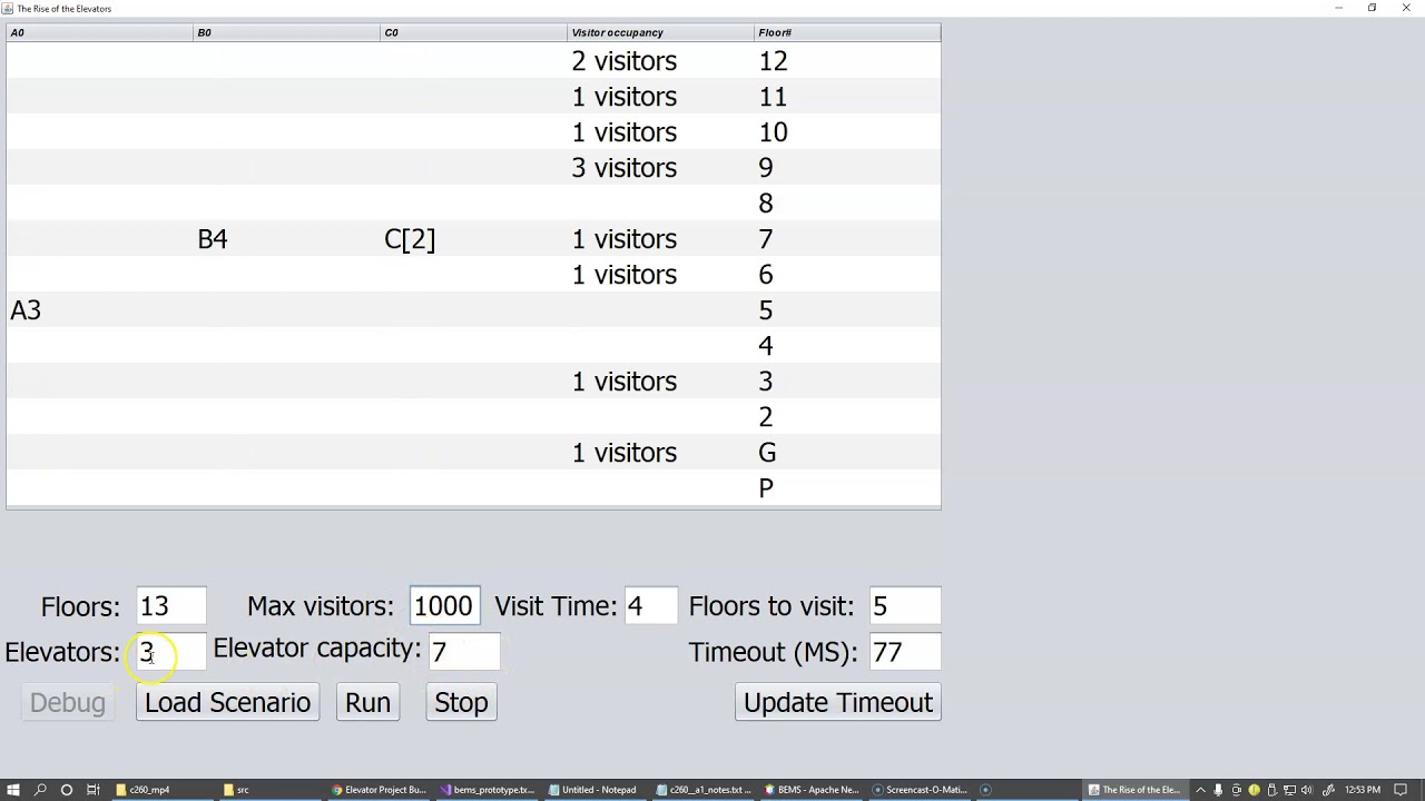 7.2.1. Assignment a1, Elevator Project Prototype Demo (Java)
