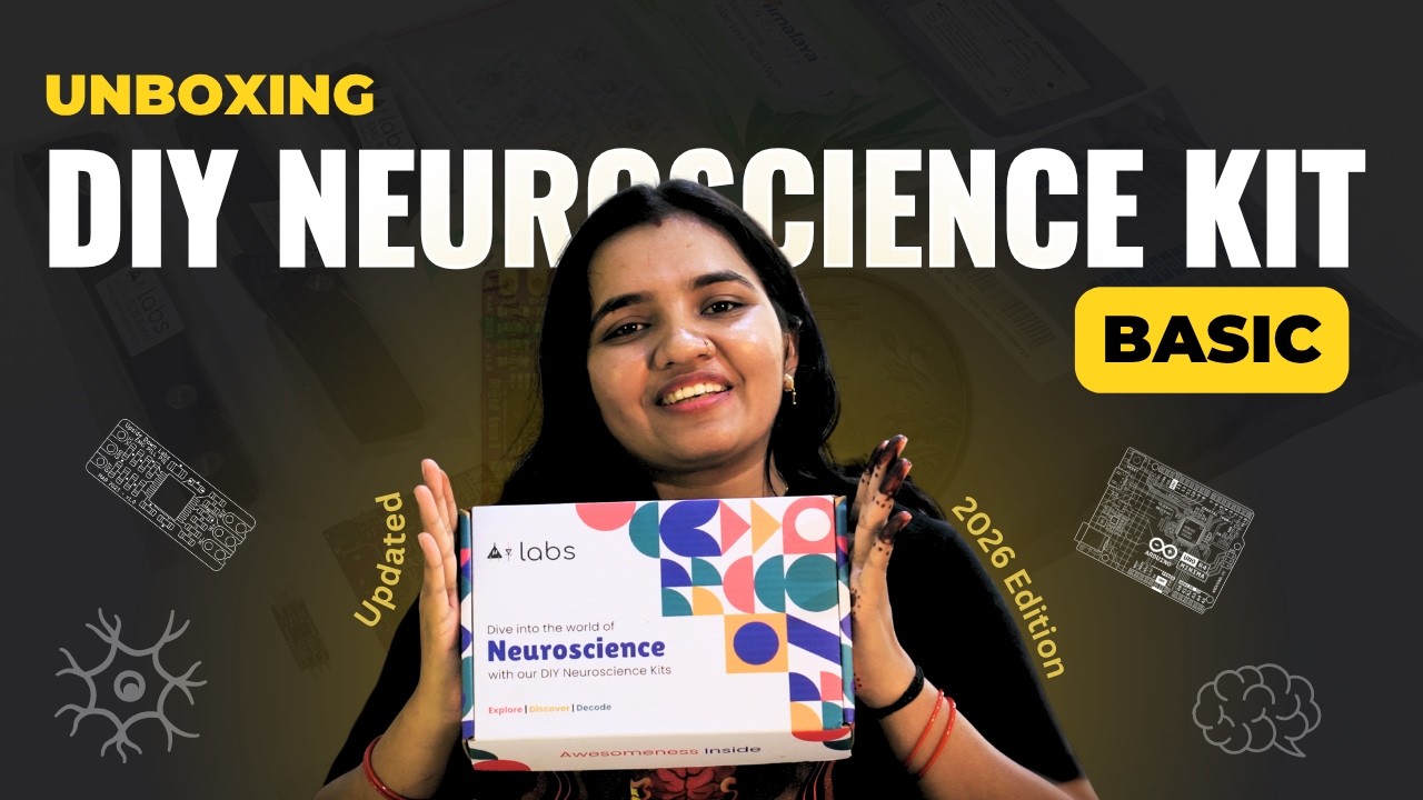 Unboxing DIY Neuroscience Kit Basic (2026 Edition) | The ultimate kit to make HCI & BCI projects