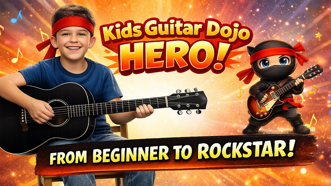 Online Guitar Lessons for Kids | Fun & Easy Beginner Program