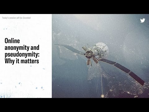 Online anonymity and pseudonymity: Why it matters
