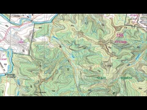AusNav #14 - Topographical Maps Basics