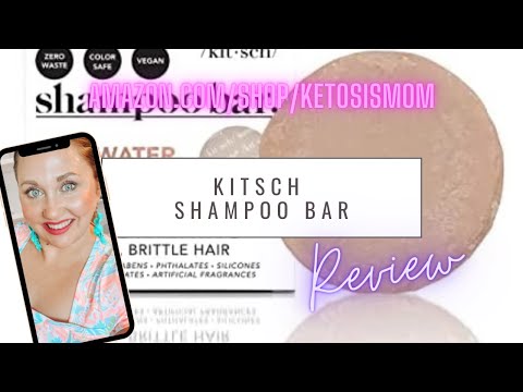 @KetosisMom Reviews Kitsch Shampoo Bar Rice Water Protein