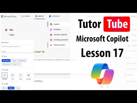 Microsoft Copilot - Lesson 17 - Accessing Chat History