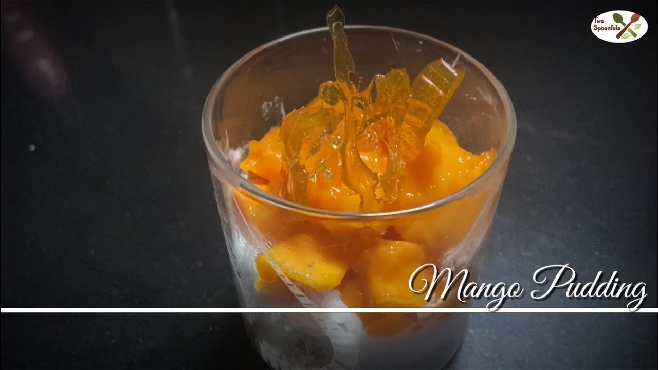 Mango Pudding in 3 Minutes | No Bake Mango Recipes | Easy Mango Desserts