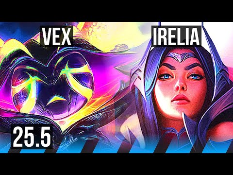 VEX vs IRELIA (MID) | KR Master | 25.5