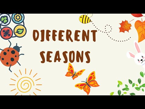 Different Seasons Explain For Kids II Science Topics For Kids II Seasons In A Year