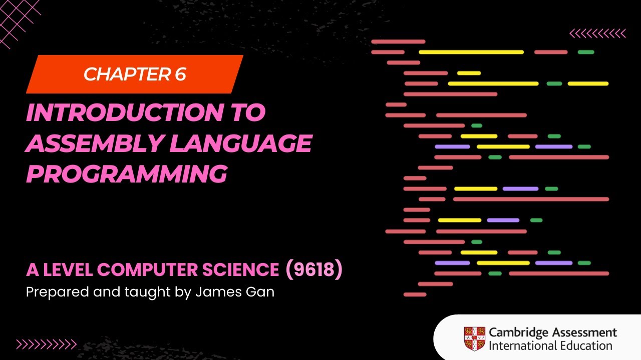 AS & A Level Computer Science (9618) - Chapter 6: Introduction to Assembly Language Programming