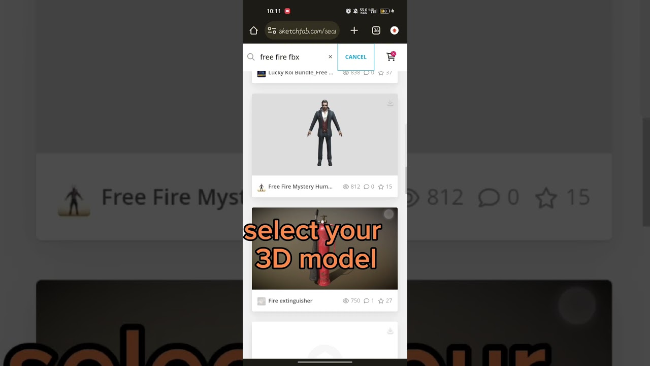 how to download 3d model//3d models kaise download karen #shorts #3danimation