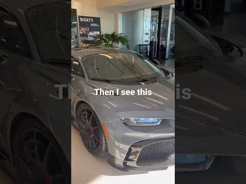 Going to a Lamborghini dealership not expecting much #bugatti #lamborghini