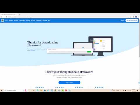 Download and Install 1Password for Windows