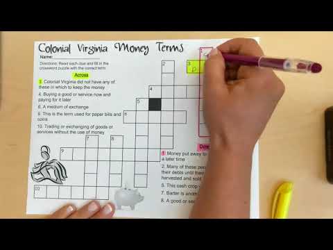 Crossword Puzzle Example