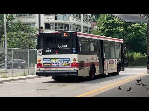 Final Sighting - July 24, 2024: TTC Bus 8063 at Keele Station | Toronto Bus Enthusiast Question ⬇️