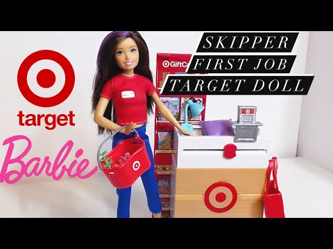 Barbie Skipper First Jobs Target doll unboxing and review!
