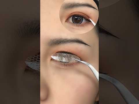 Invisible lace double eyelid tape, natural and invisible #fairymust #beauty