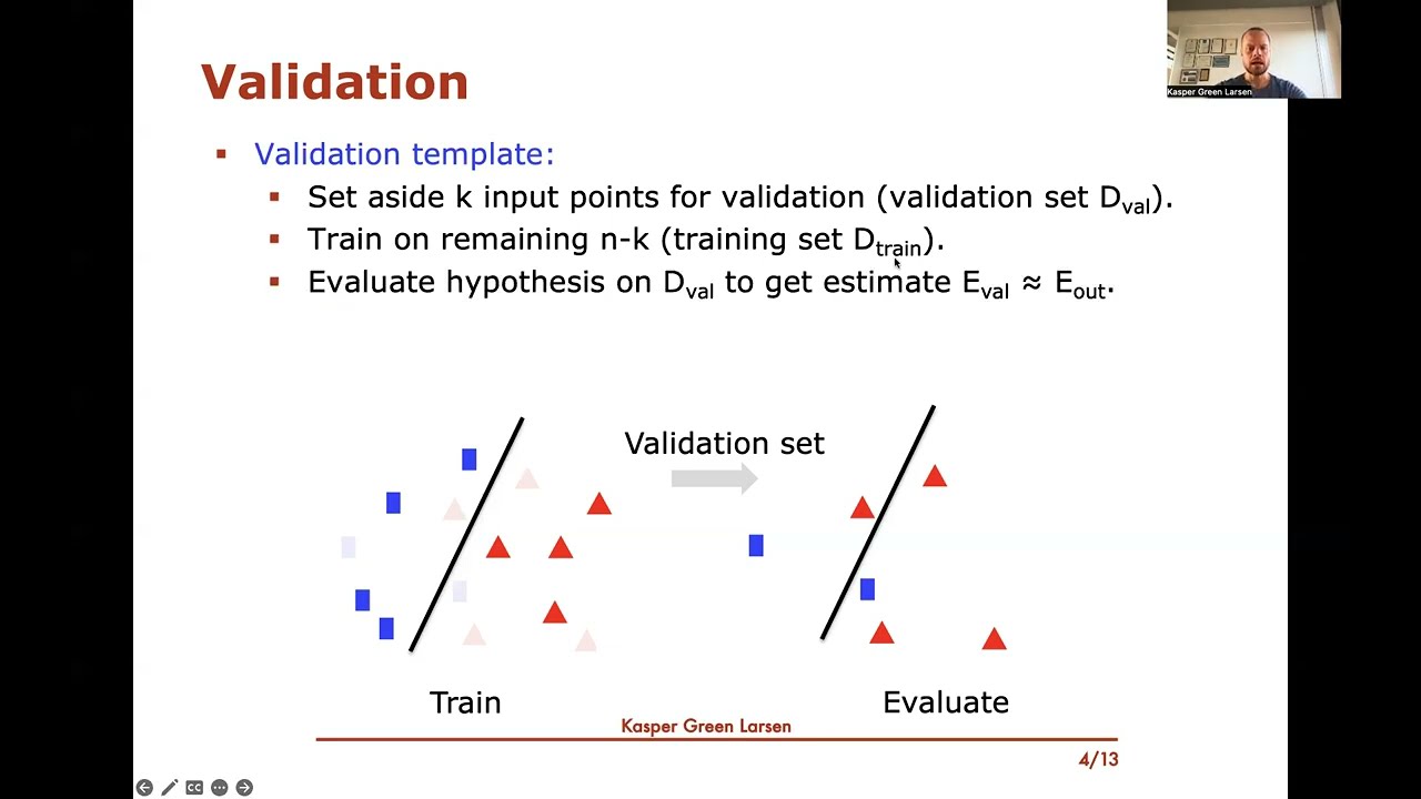 Machine Learning 19: Validation