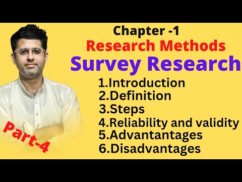 What is Survey research method? Urdu I Hindi # Surveyresearch
