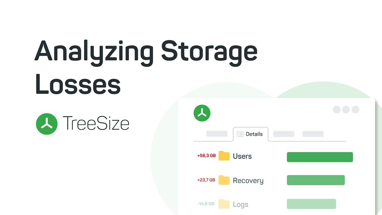 Analyzing Storage Losses - TreeSize | JAM Software