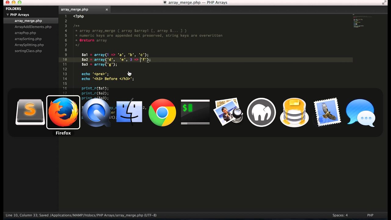 PHP Arrays - Array Merge