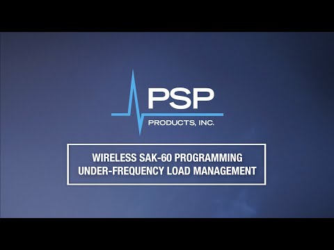 SAK 60 Under Frequency Load Management Programming