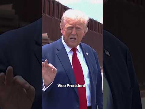 Donald Trump criticized Kamala Harris’ on border security during a visit to Arizona #shorts