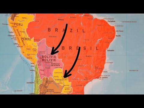 The Two Landlocked Countries in South America