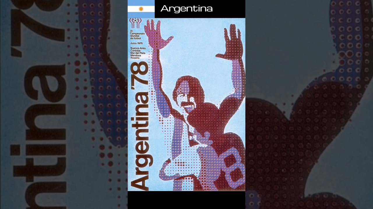 Official posters of the World Cup (1930-2022) #fifa  #soccer #fifaworldcup #poster