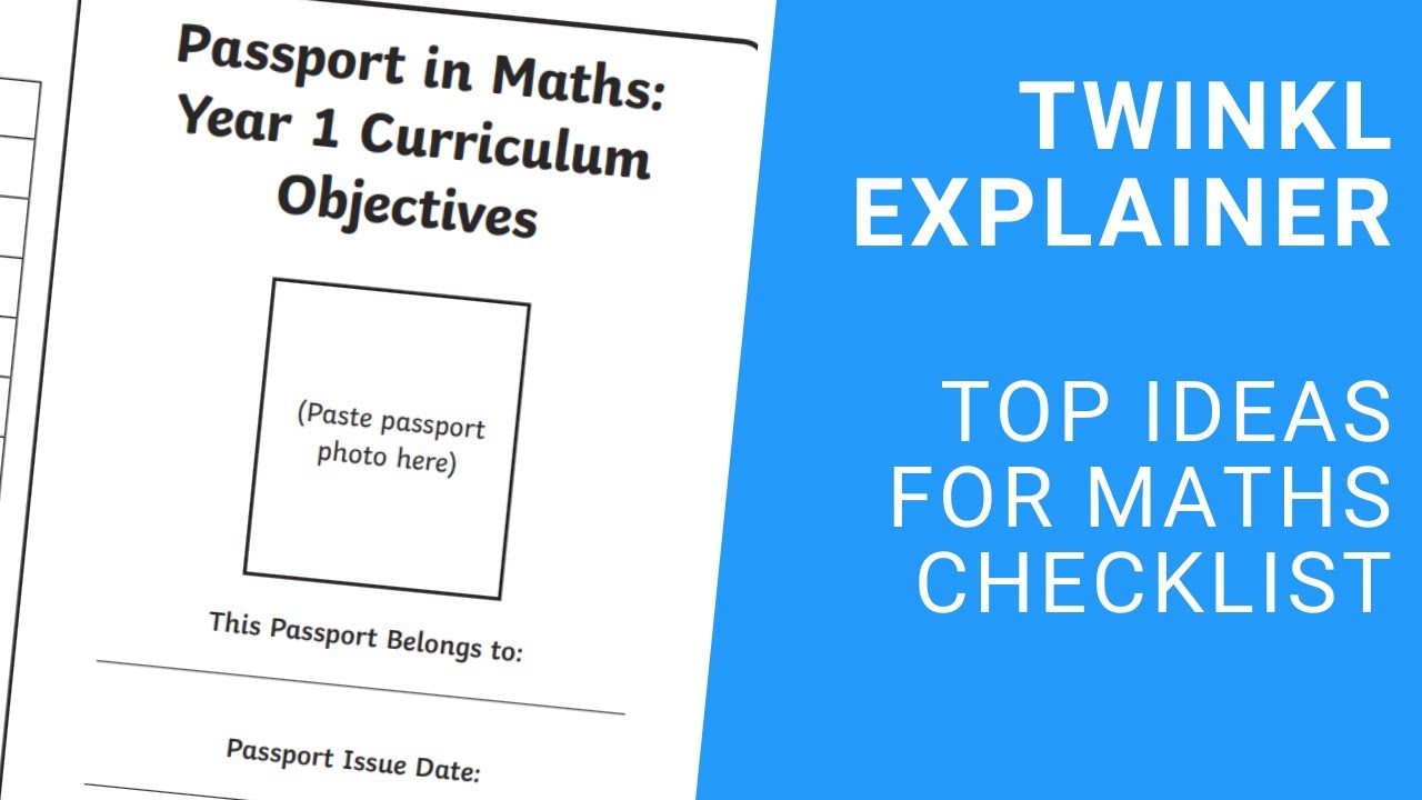 Top Ideas for Using Maths Checklists | Twinkl