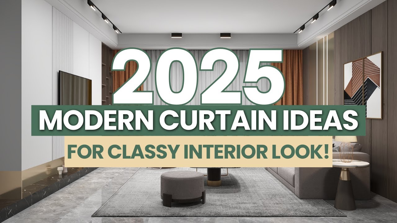 Modern Curtain Ideas for a Classy Interior Look
