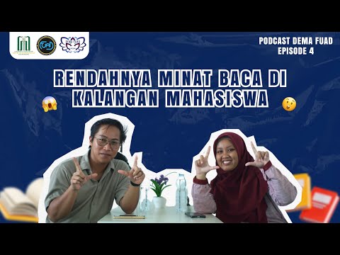 PDF (PODCAST DEMA FUAD) EPS. 4 || Rendahnya Minat Baca di Kalangan Mahasiswa 😱 Haa kok bisa?? 🤔